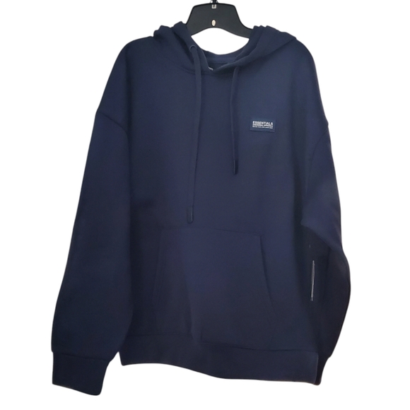 DR Essentials | Sweaters | Mens Navy Blue Pullover Soft Comfy Lounging ...